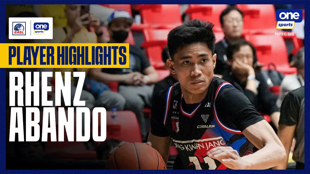 EASL: Rhenz Abando returns to action for Anyang in Final Four | OneSports.PH